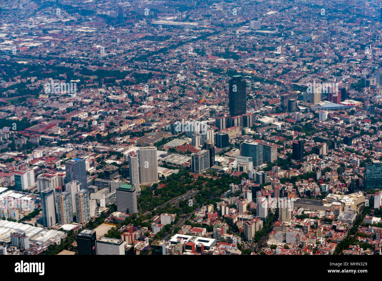 Mexico city aerial -Fotos und -Bildmaterial in hoher Auflösung – Alamy