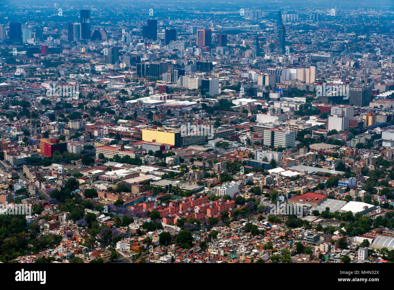 Mexico city aerial -Fotos und -Bildmaterial in hoher Auflösung – Alamy