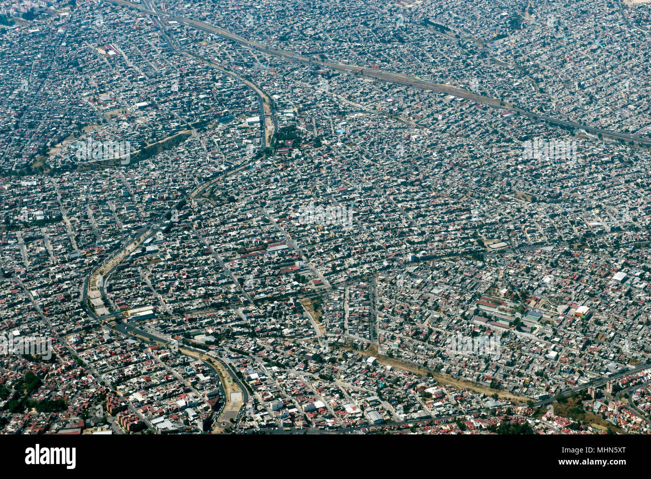 Mexico City Luftbild Stockfotos und -bilder Kaufen - Alamy