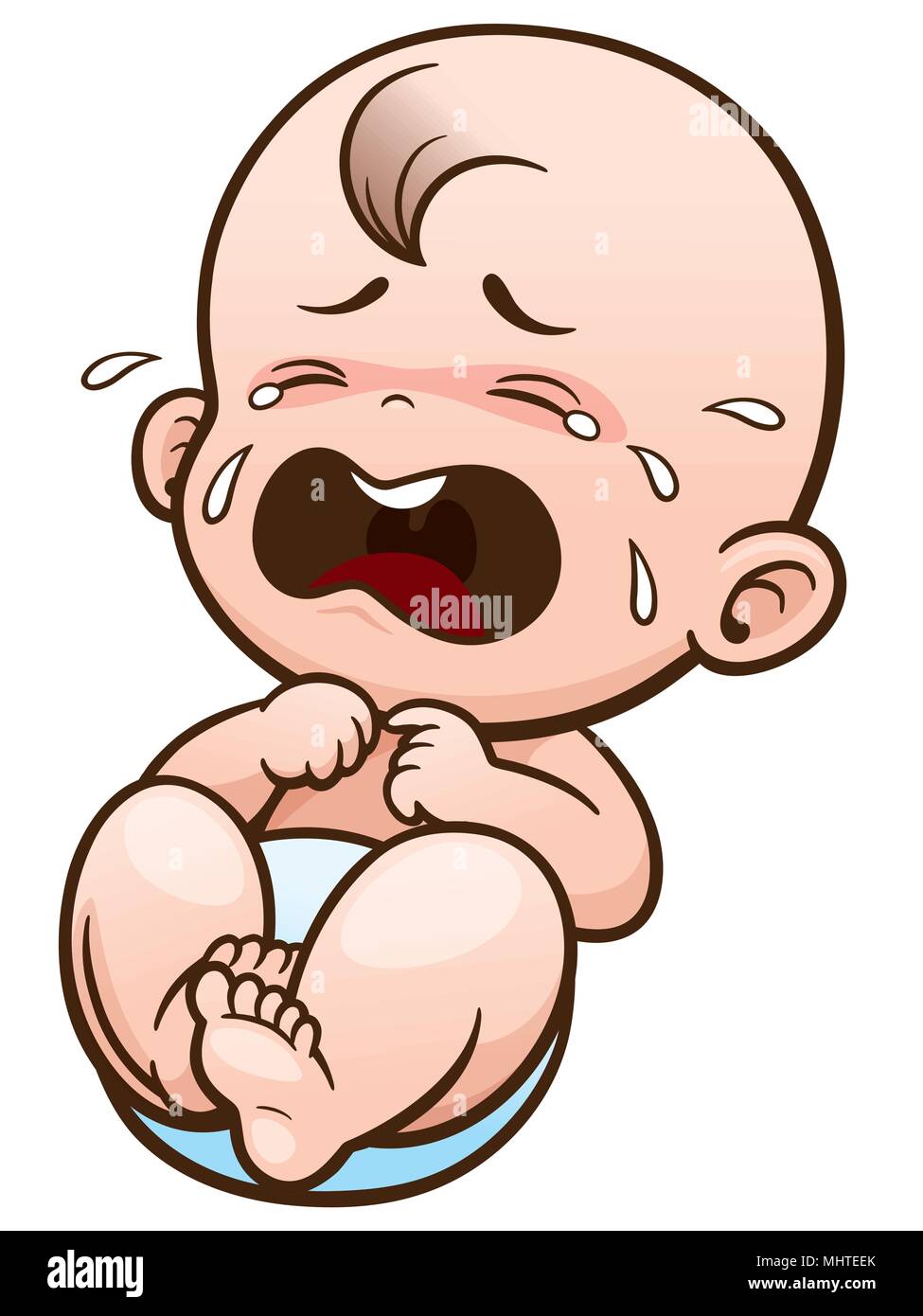 Baby Weint Clipart 168 Baby Schreit High Res Vector Graphics Getty