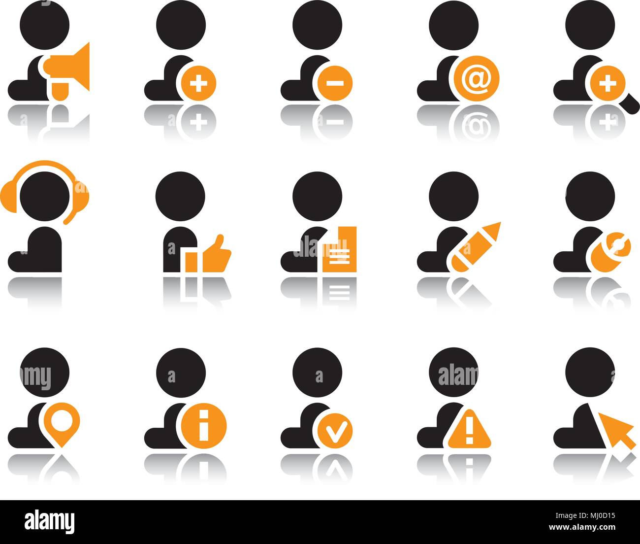 Pictograms People Man Icon Sign Symbol Pictogram Stock-Vektorgrafiken ...