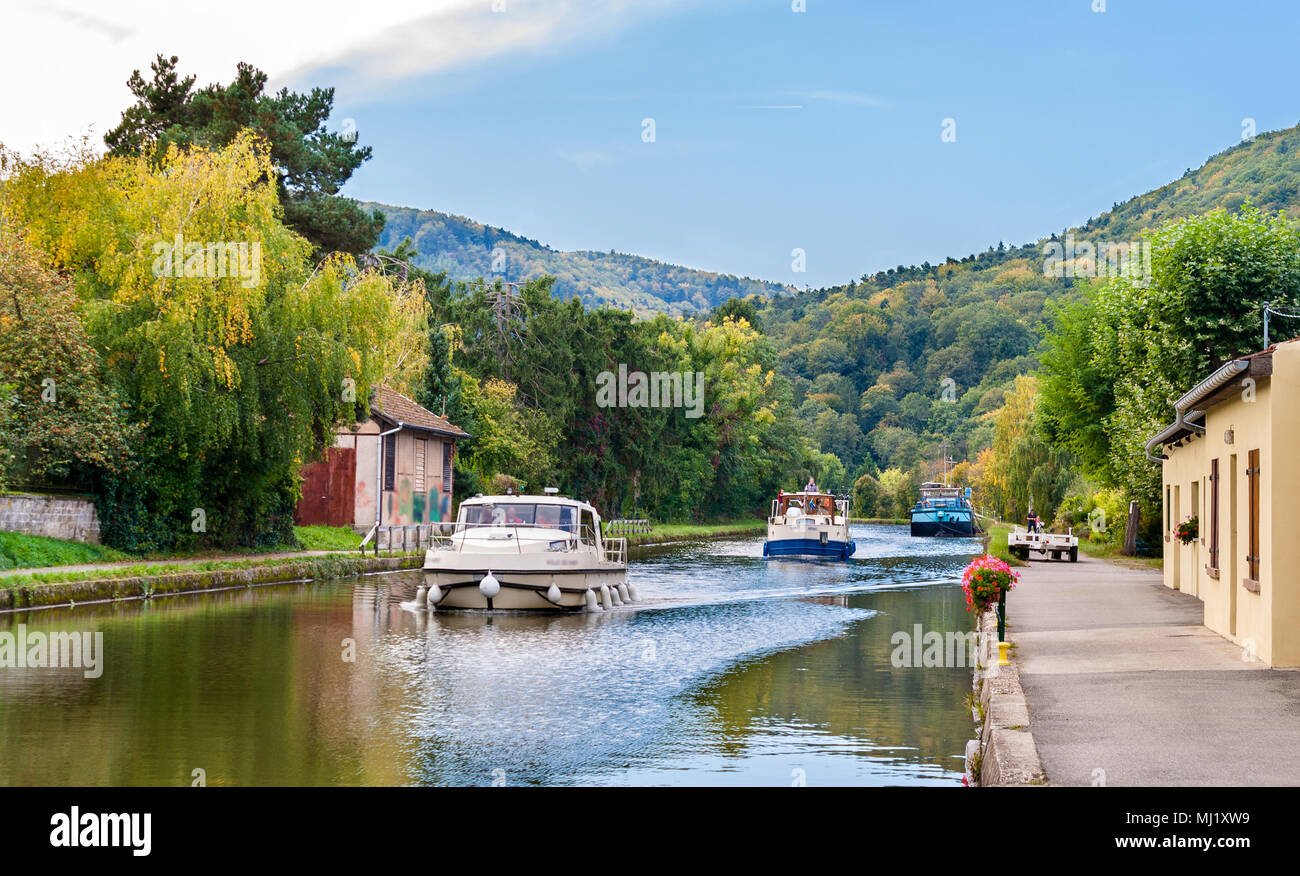 Elegantes Rhein Marne Kanal Bilder