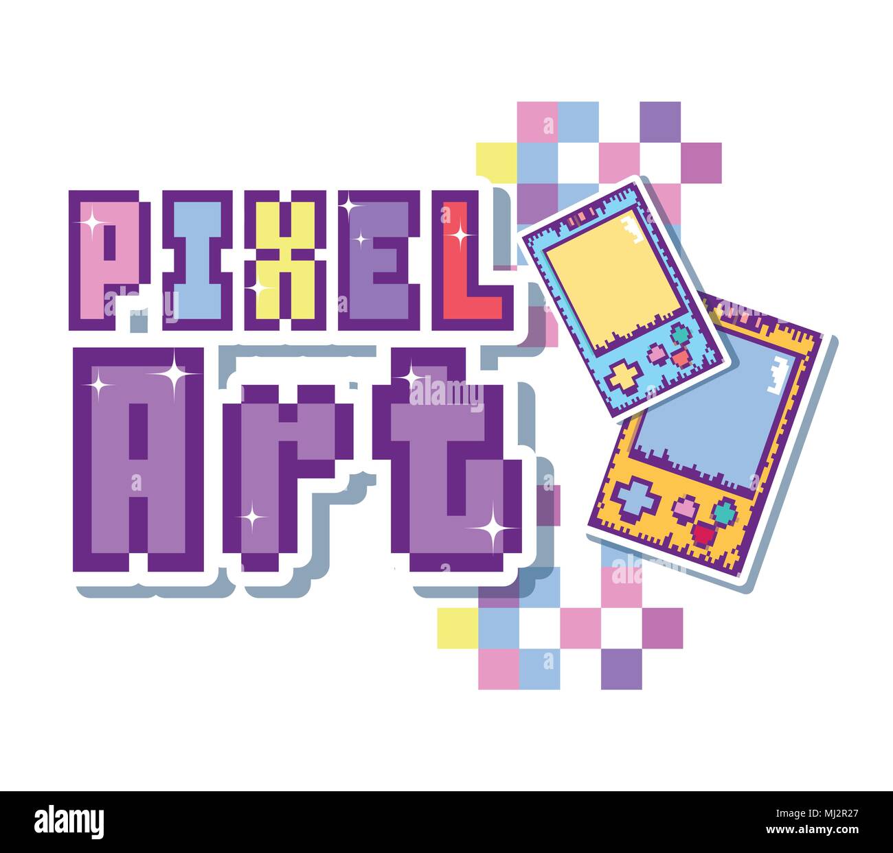 Pixel Art Bild Stockfotos und -bilder Kaufen - Alamy