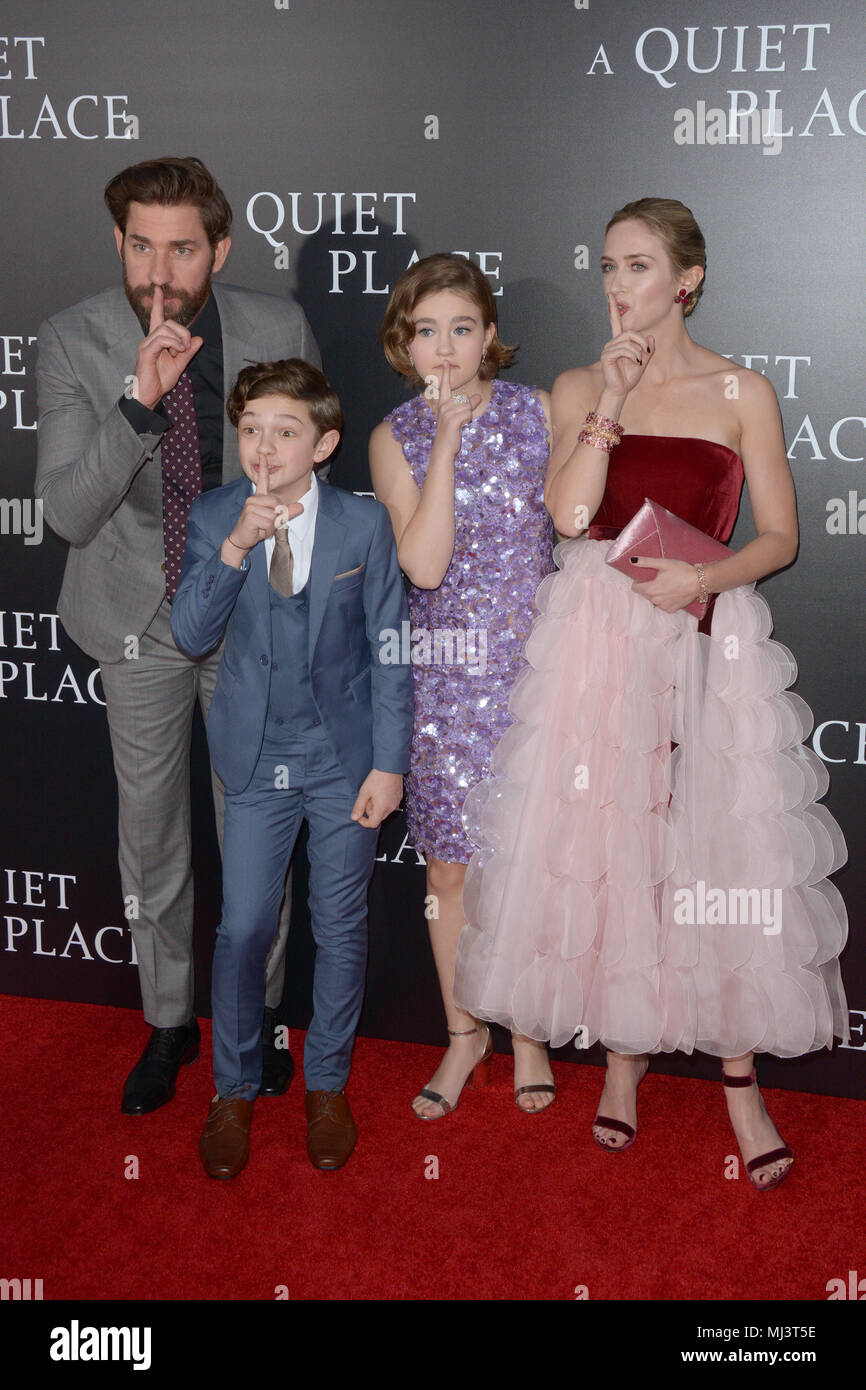 "Ein ruhiger Ort" New York Premiere bei AMC Lincoln Square Theater ...