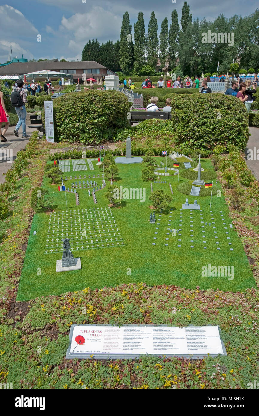 Miniatur Europa Heysel Park Amusement Park, Bruxelles, Belgien Foto ...