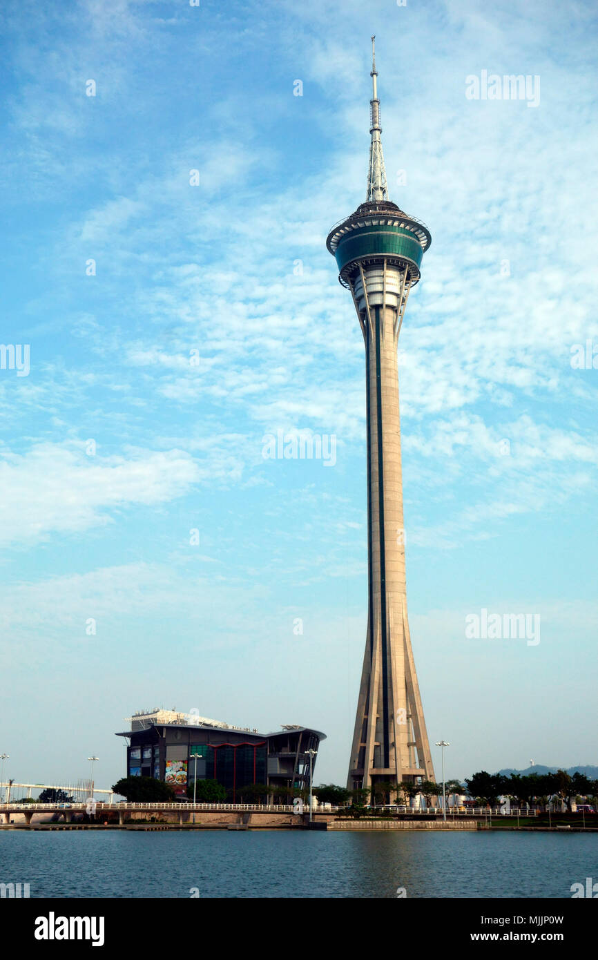 Macau Tower, in Macau, der Sonderverwaltungsregion von China Stockfotografie - Alamy