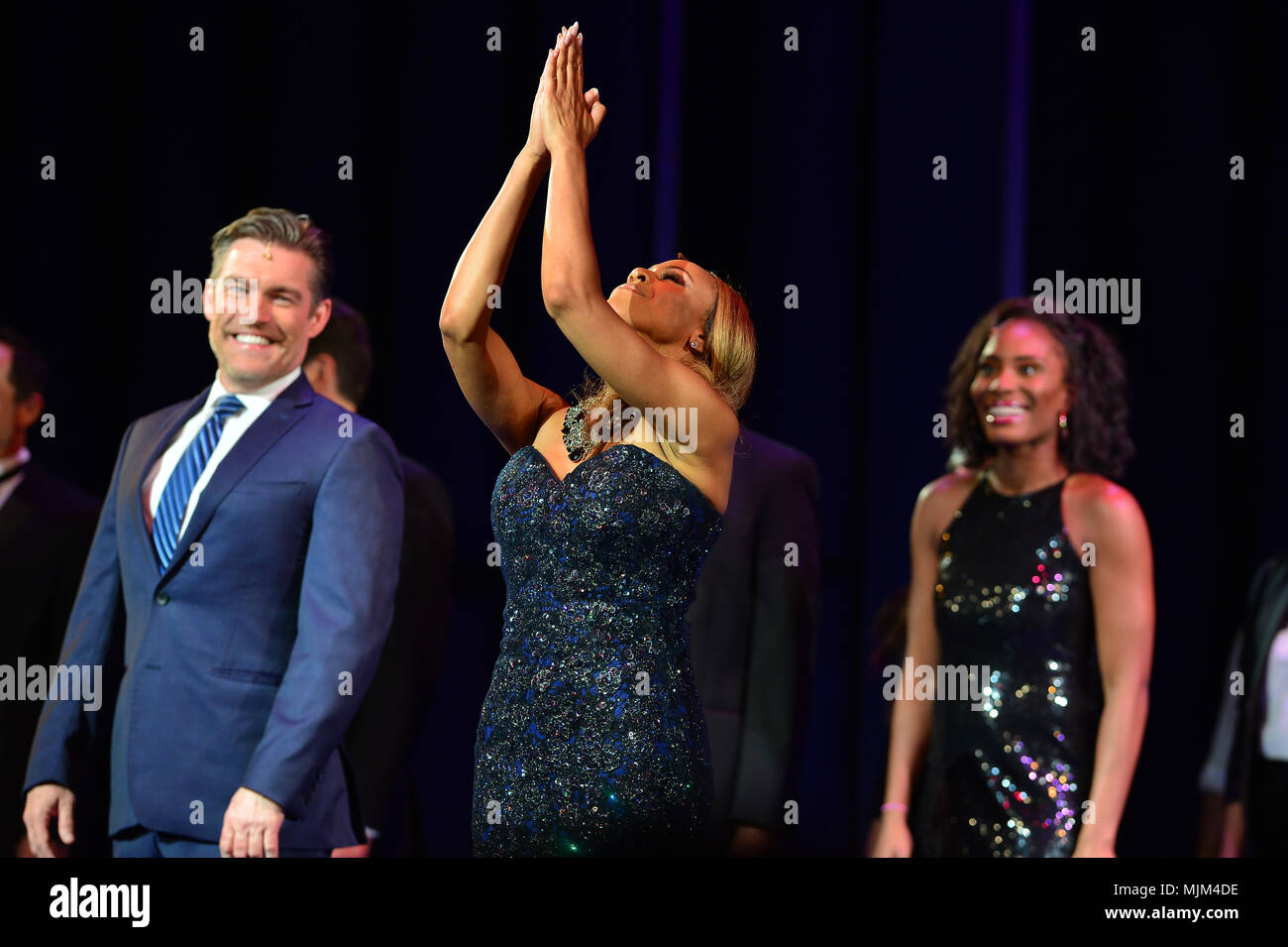 Der Bodyguard: Das Musical in der Adrienne Arsht Center in Miami, USA ...