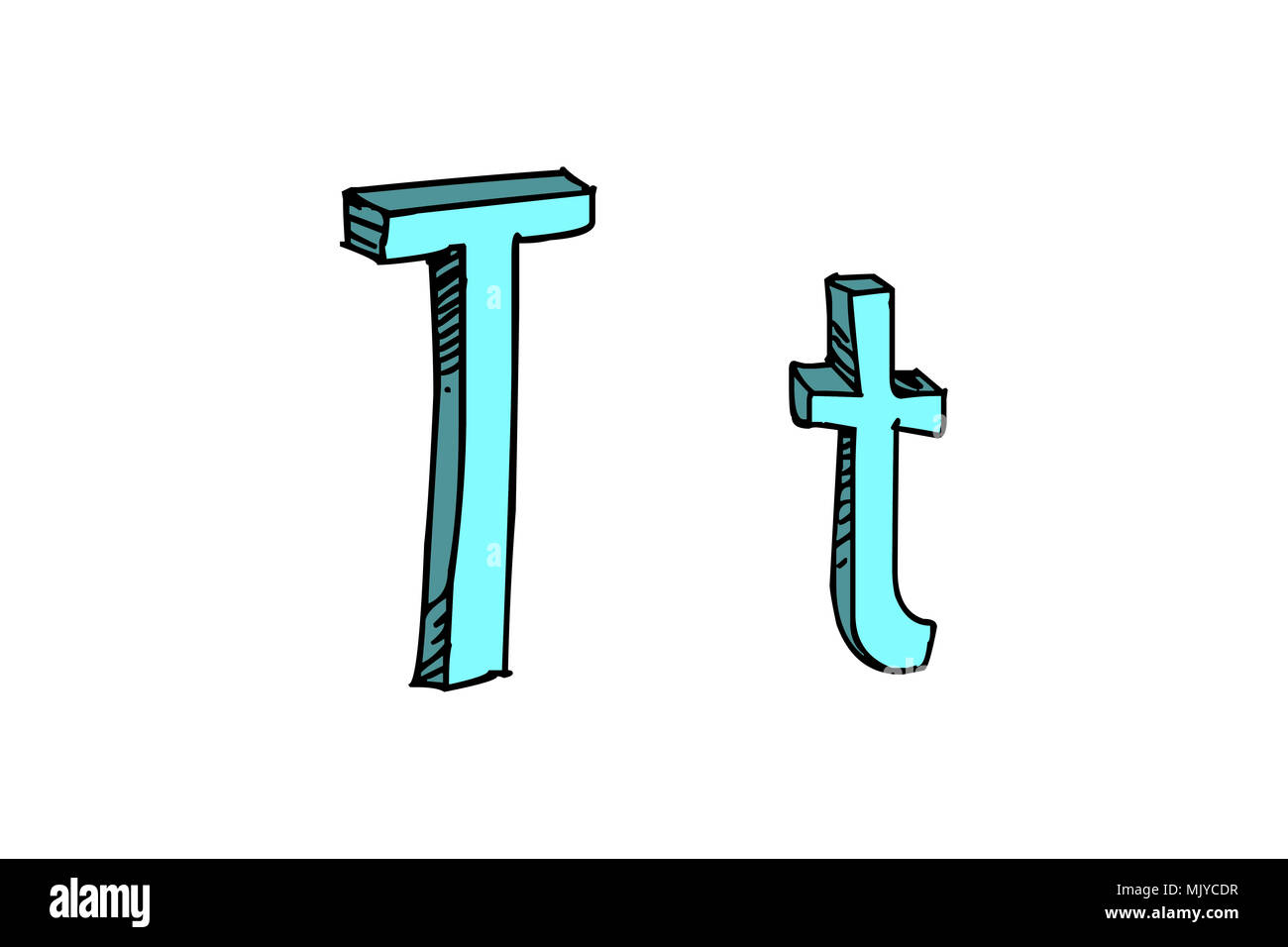 Abc alphabet lettering design -Fotos und -Bildmaterial in hoher ...