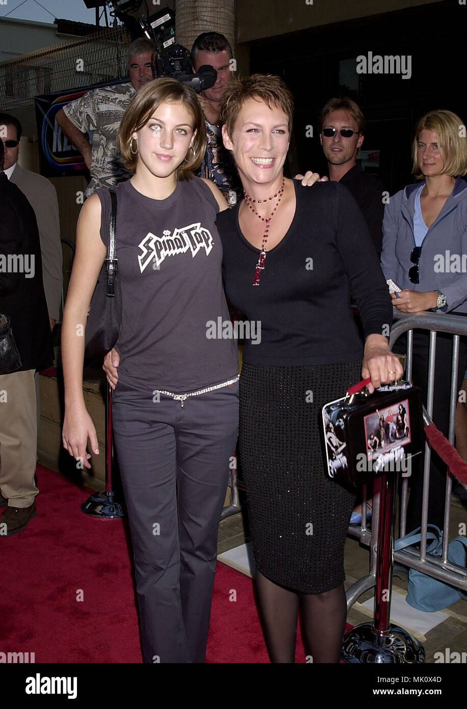 Jamie Lee Curtis And Daughter Stockfotos & Jamie Lee Curtis And ...