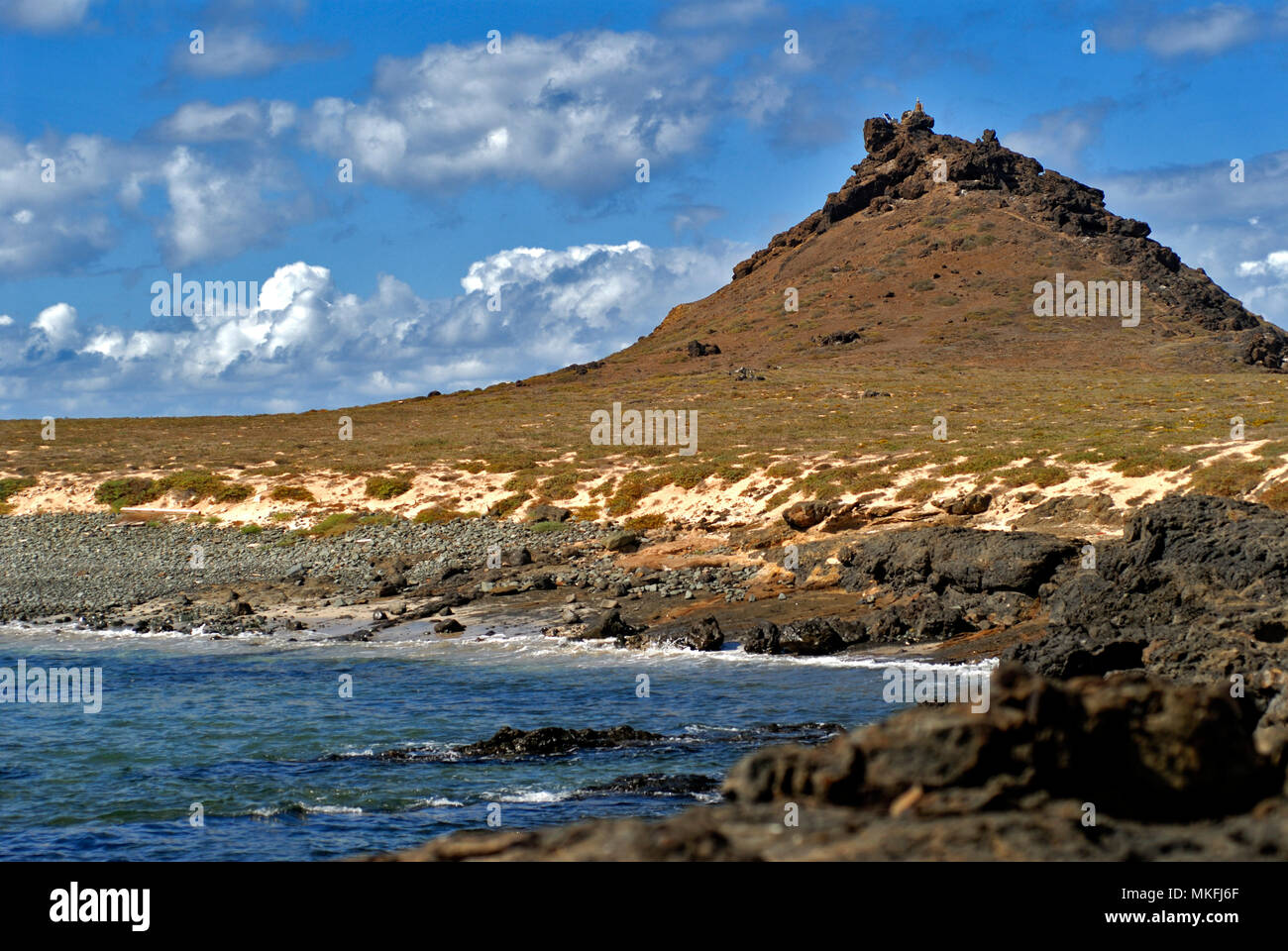 Selvagem Grande Pequeña (Pitón). Naturschutzgebiet, Savage Islands oder ...