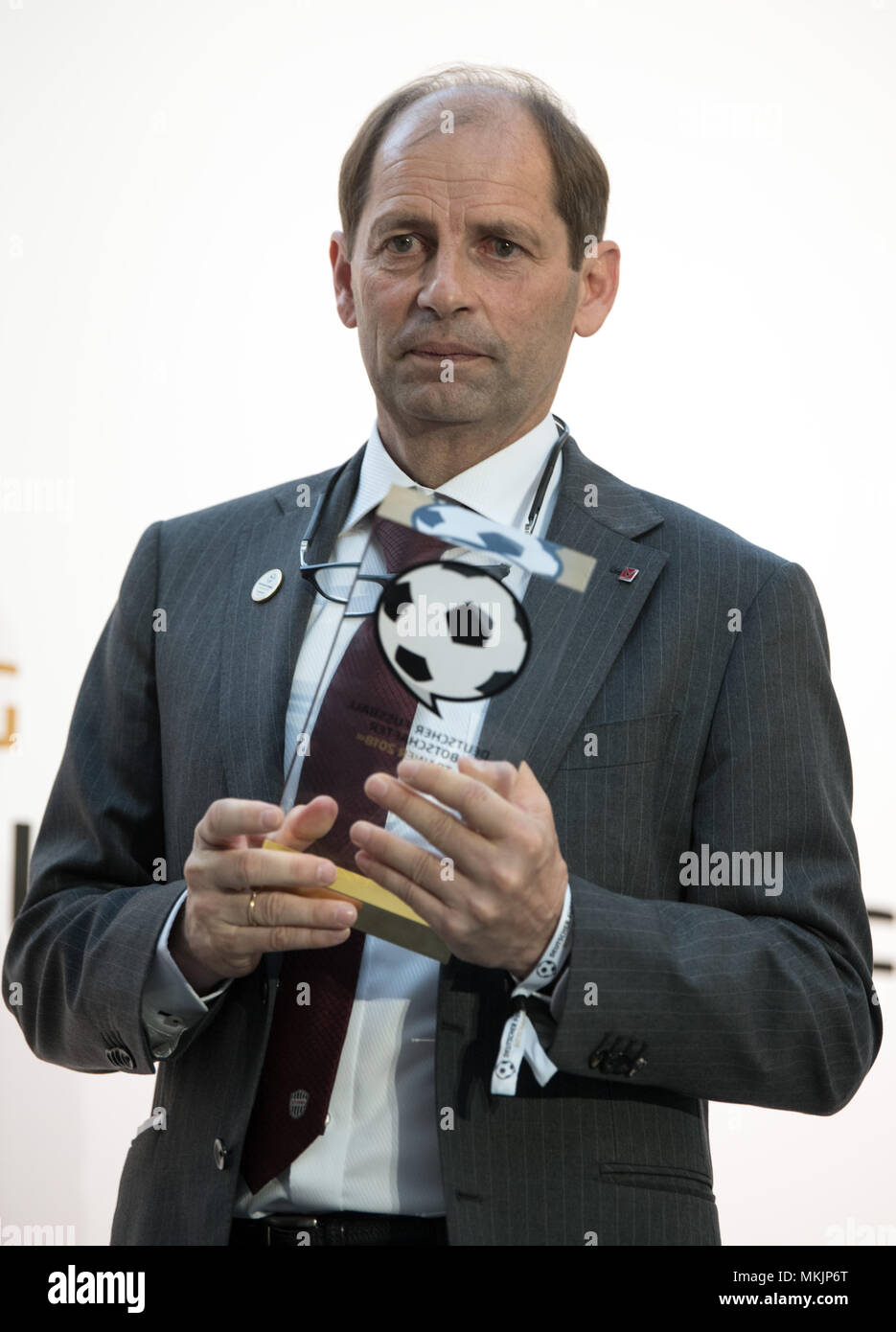 08 Mai 2018, Deutschland, Berlin: Gert Engels, Co - Trainer der ...