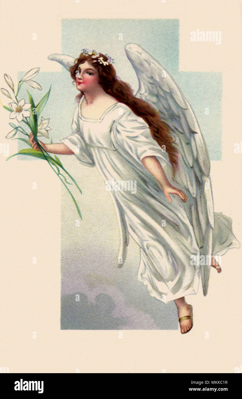 Engel mit blumen -Fotos und -Bildmaterial in hoher Auflösung – Alamy