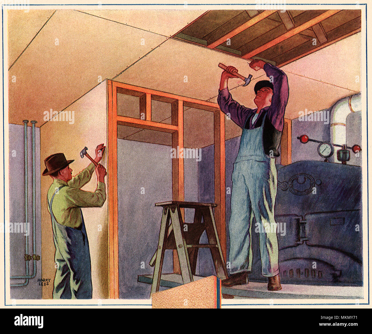 Die zimmerleute -Fotos und -Bildmaterial in hoher Auflösung – Alamy