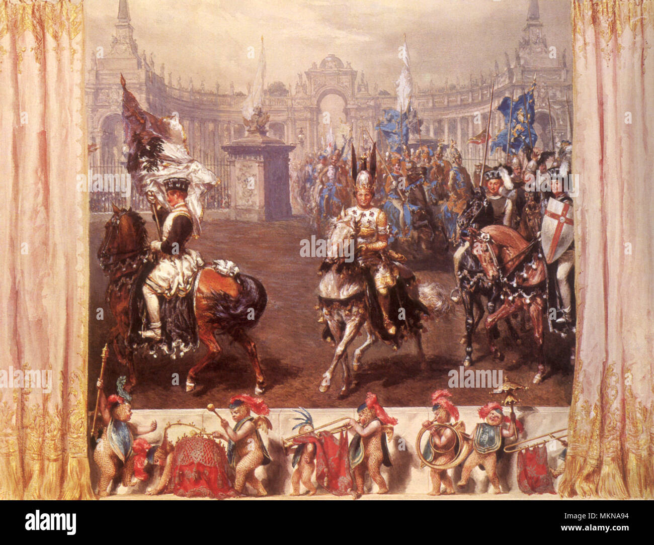 Knights tournament -Fotos und -Bildmaterial in hoher Auflösung – Alamy