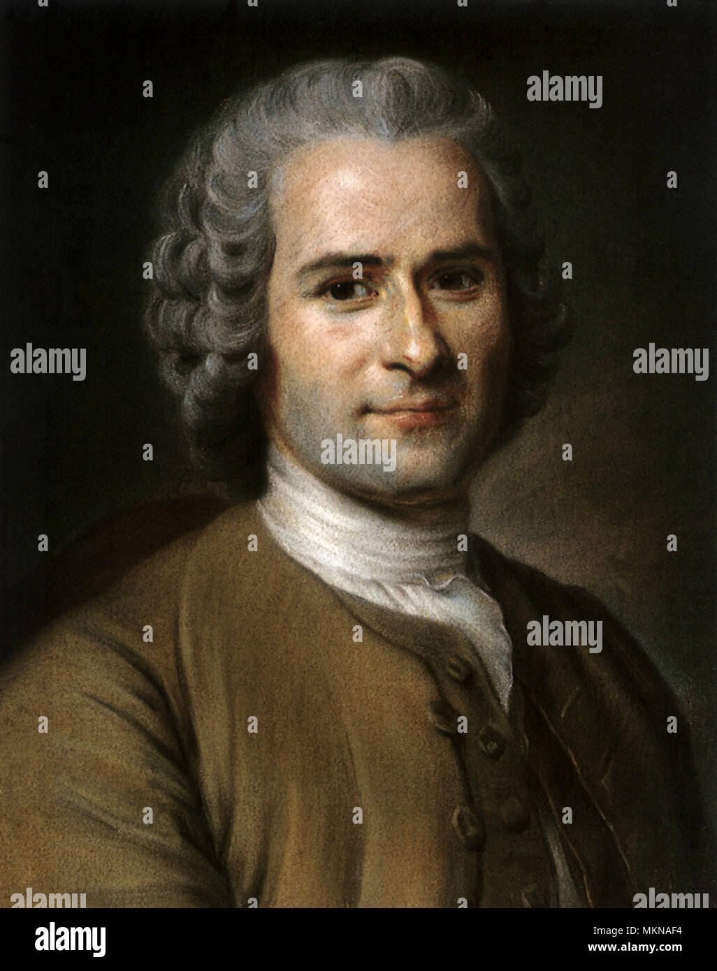 Jean Jacques Rousseau Portrait Stockfotos und -bilder Kaufen - Alamy