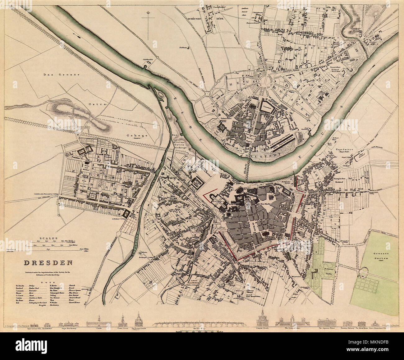 Dresden map -Fotos und -Bildmaterial in hoher Auflösung – Alamy