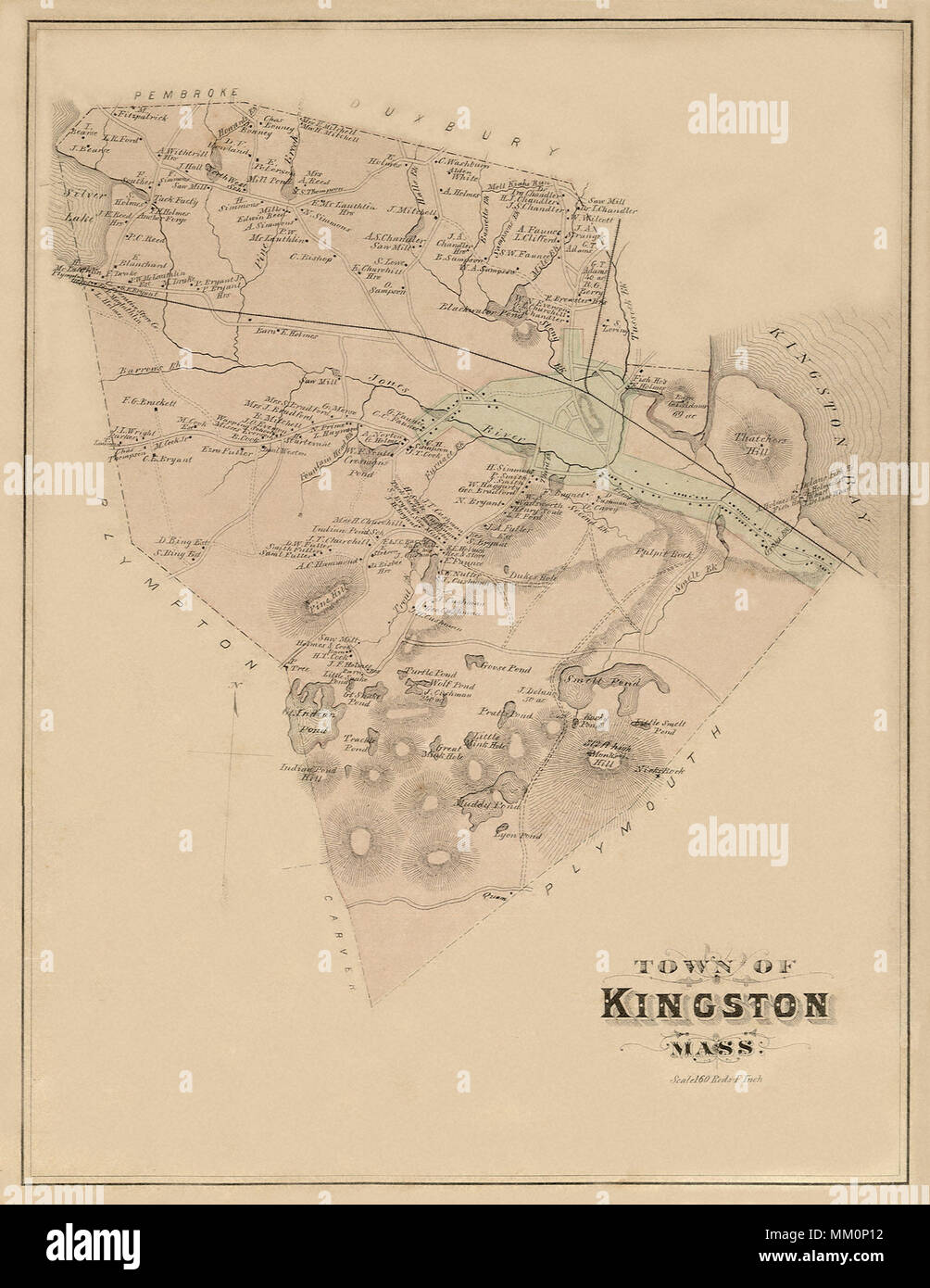 Kingston map -Fotos und -Bildmaterial in hoher Auflösung – Alamy