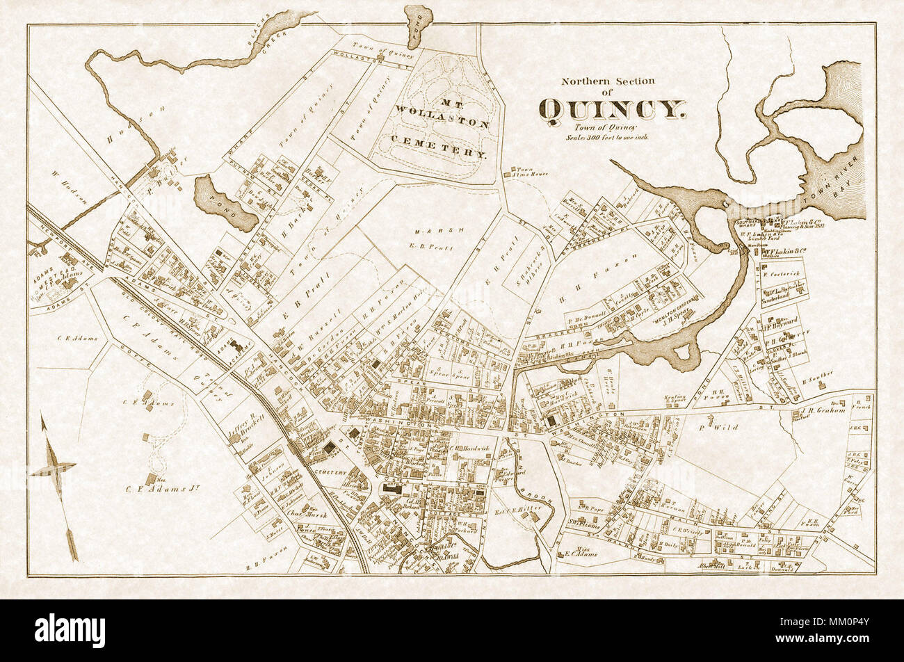 Quincy map -Fotos und -Bildmaterial in hoher Auflösung – Alamy