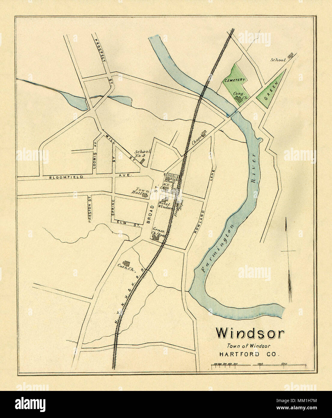 Karte von windsor -Fotos und -Bildmaterial in hoher Auflösung – Alamy