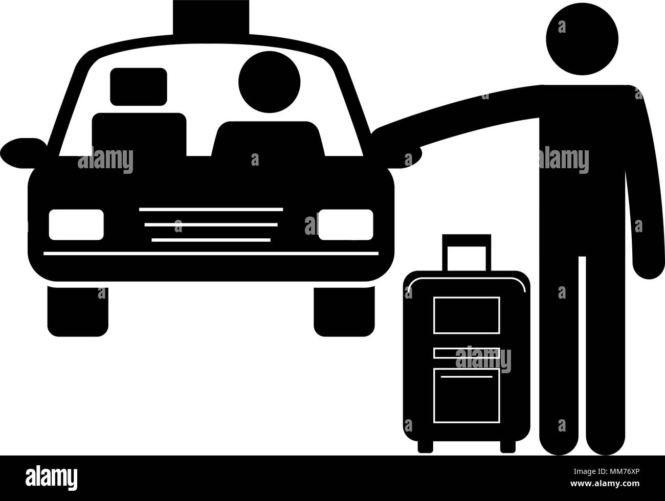 Anhalten der fahrt Stock-Vektorgrafiken kaufen - Alamy
