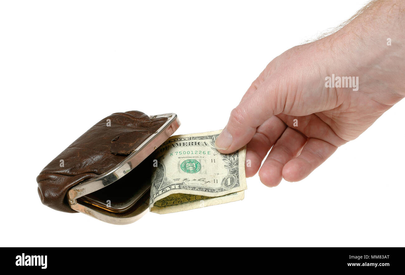 Hand und banknote -Fotos und -Bildmaterial in hoher Auflösung – Alamy