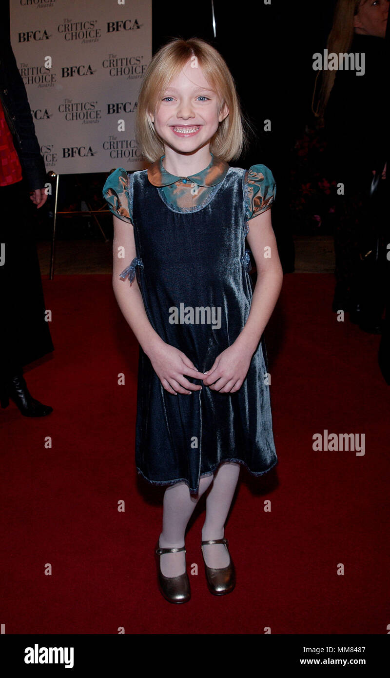 Dakota Flanning - ich bin Sam - an der 7. Broadcast Film Critics Ass ...