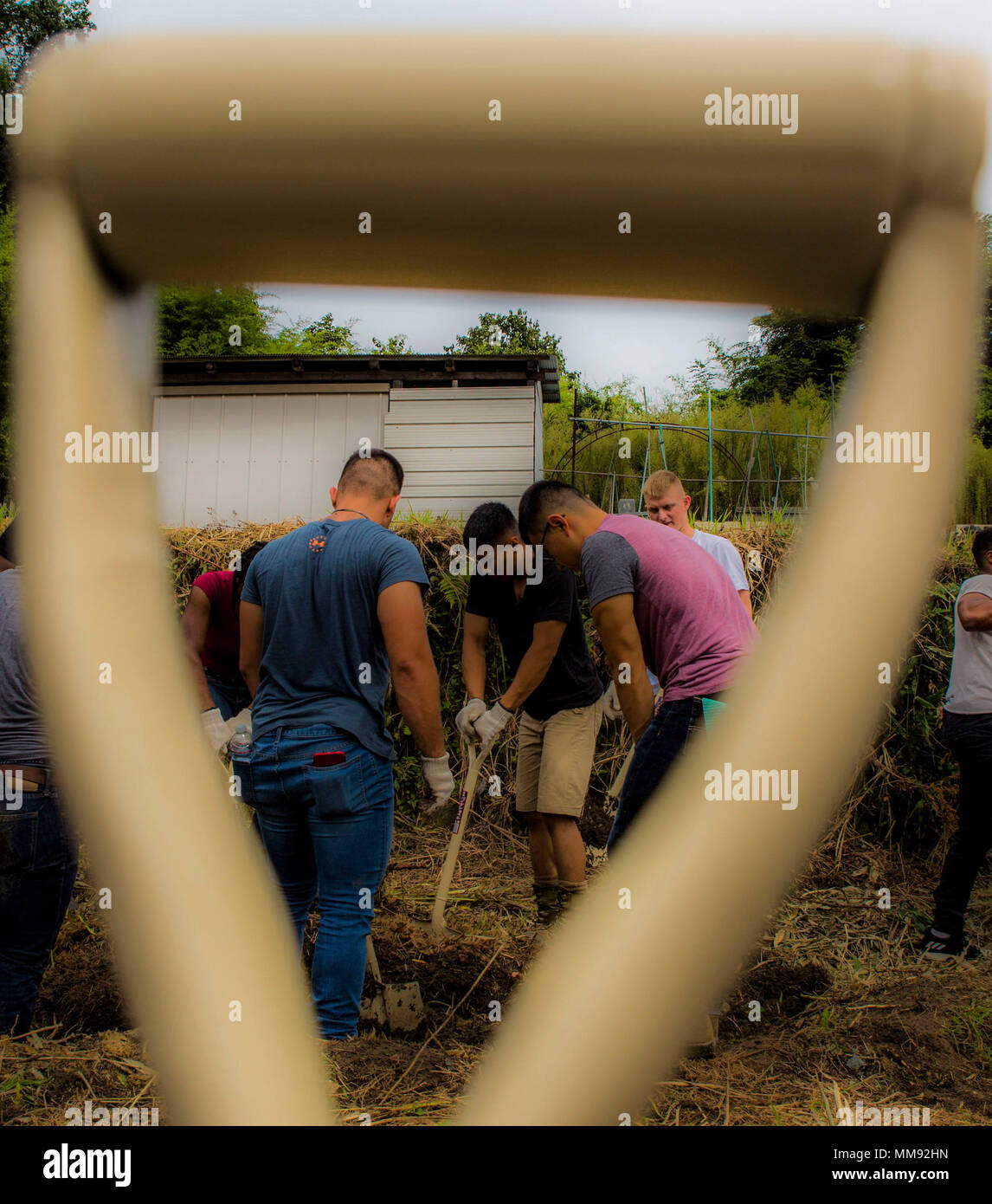 Löcher im garten graben -Fotos und -Bildmaterial in hoher Auflösung – Alamy