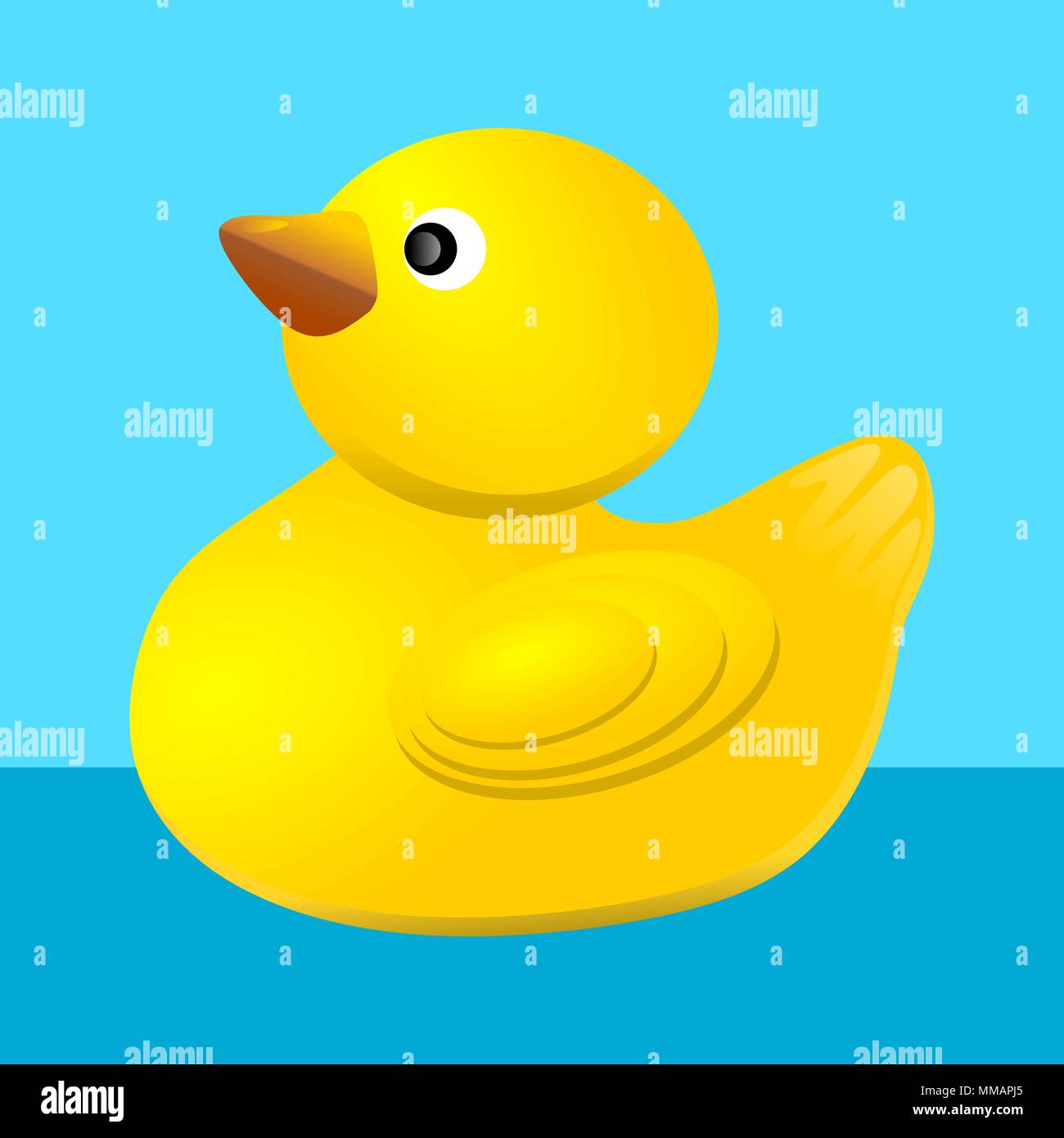 Blaue gummiente Stock-Vektorgrafiken kaufen - Seite 2 - Alamy