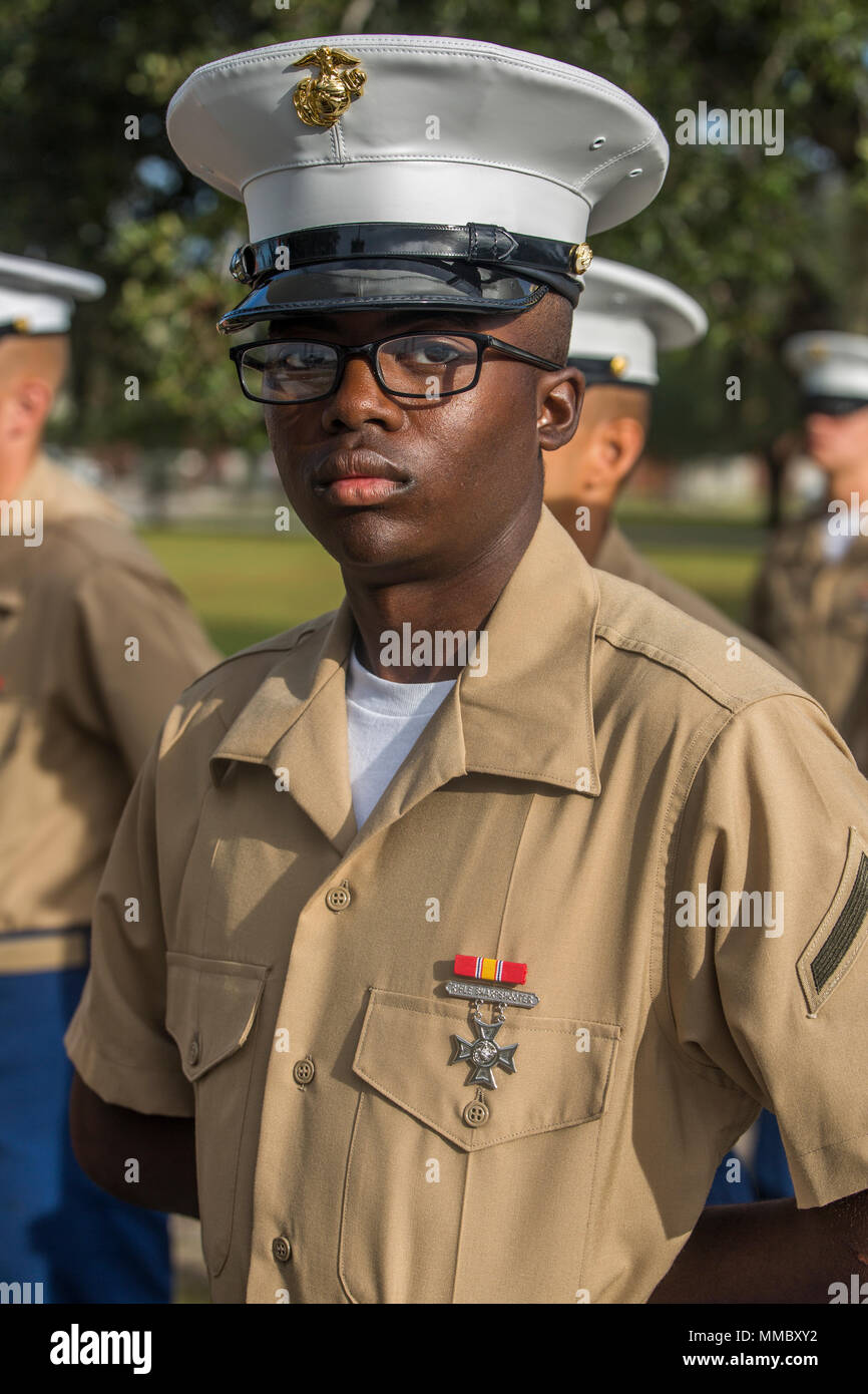 Us Marine Corps Pfc. Dashawn Robinson, mit Platoon 2076, Golf Company ...