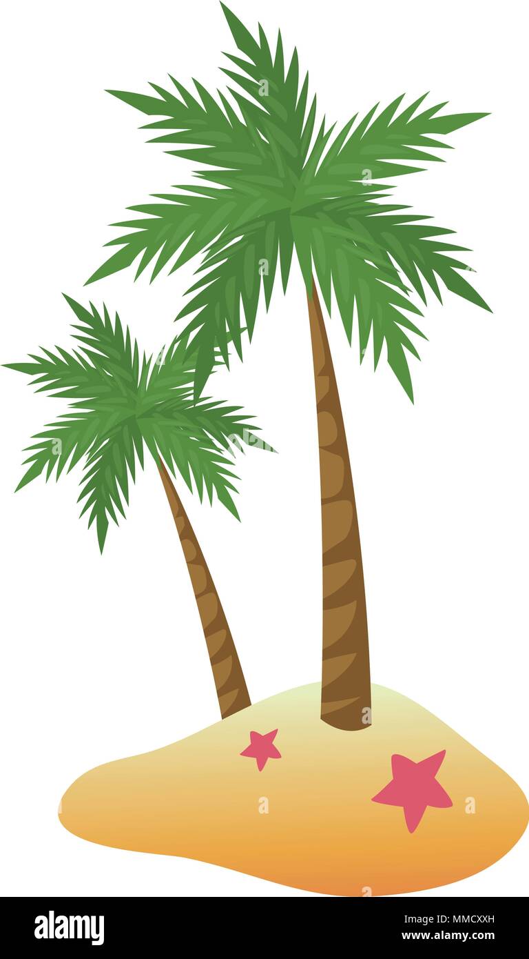 Stamm strand Stock-Vektorgrafiken kaufen - Alamy