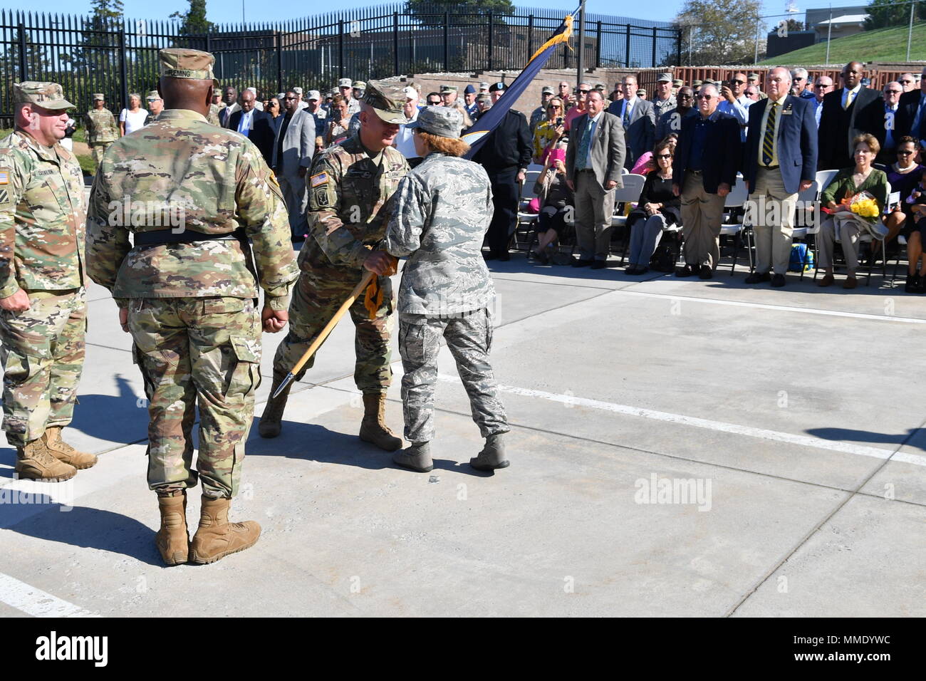 Major General Carol Timmons, Brigadier General Michael Berry ...