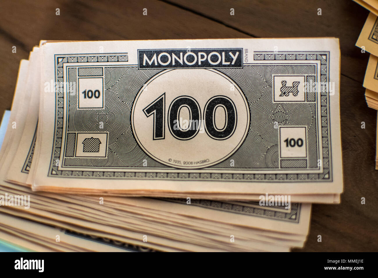 Monopoly money -Fotos und -Bildmaterial in hoher Auflösung – Alamy
