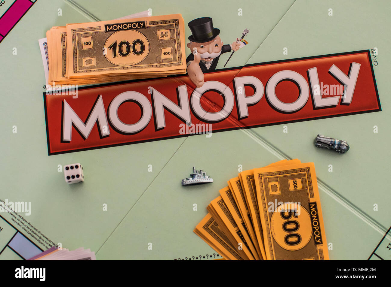 Monopoly Game Board Stockfotos und -bilder Kaufen - Alamy