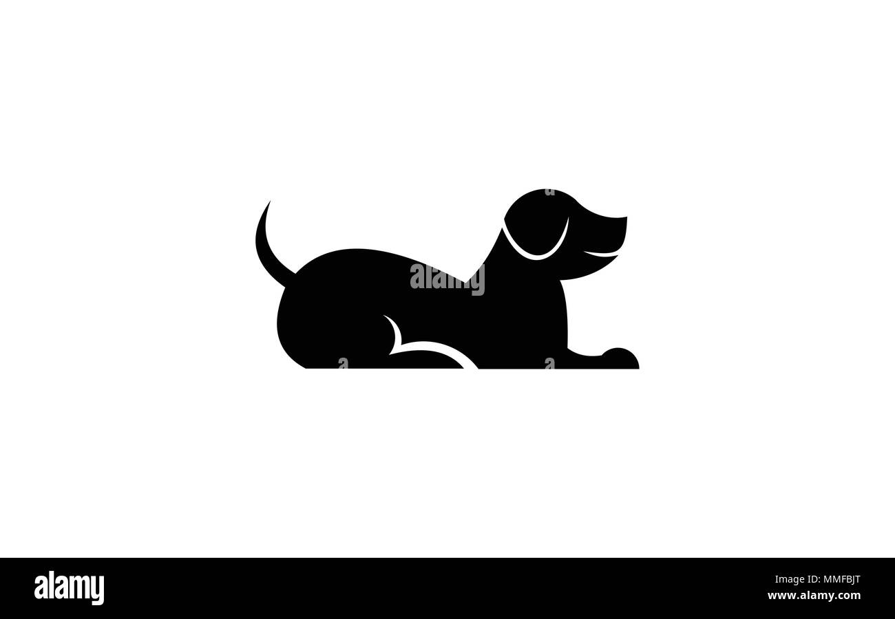 Hund logo design -Fotos und -Bildmaterial in hoher Auflösung – Alamy