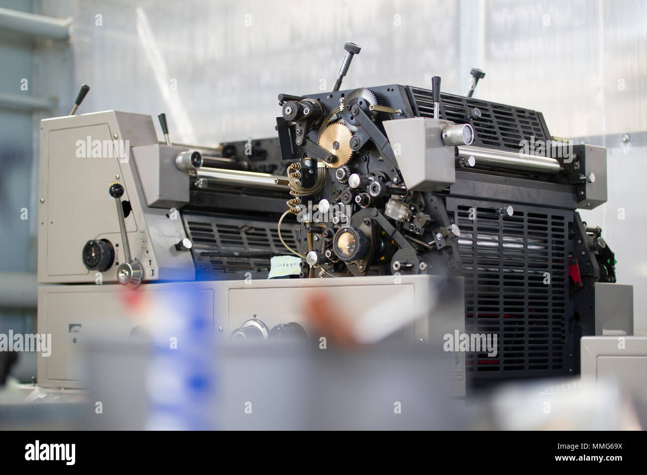 Shop Printing Press Stockfotos & Shop Printing Press Bilder - Alamy