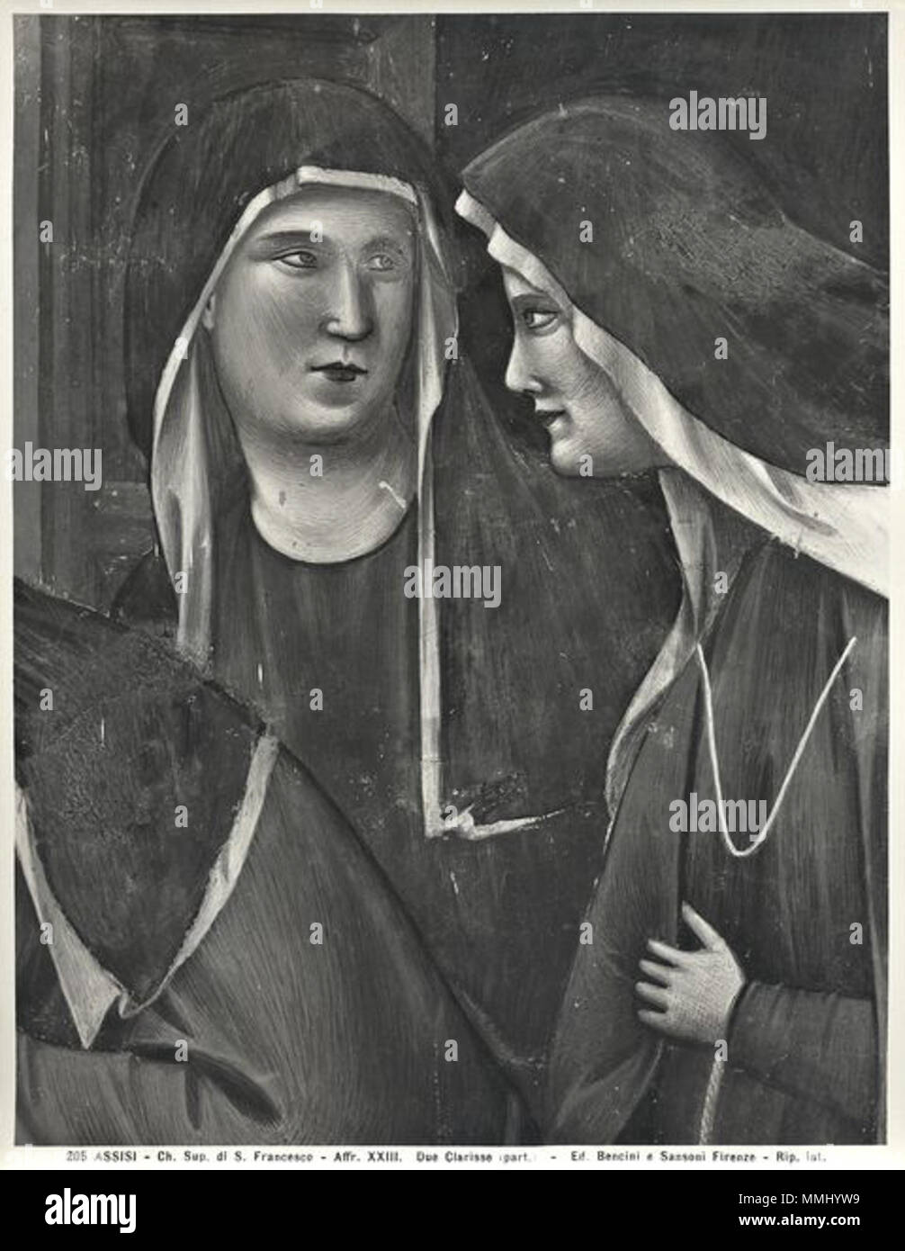 . "Giotto", Pianto di Santa Chiara e delle compagne. 1290 s. Siehe Dateiname oder Kategorie ...