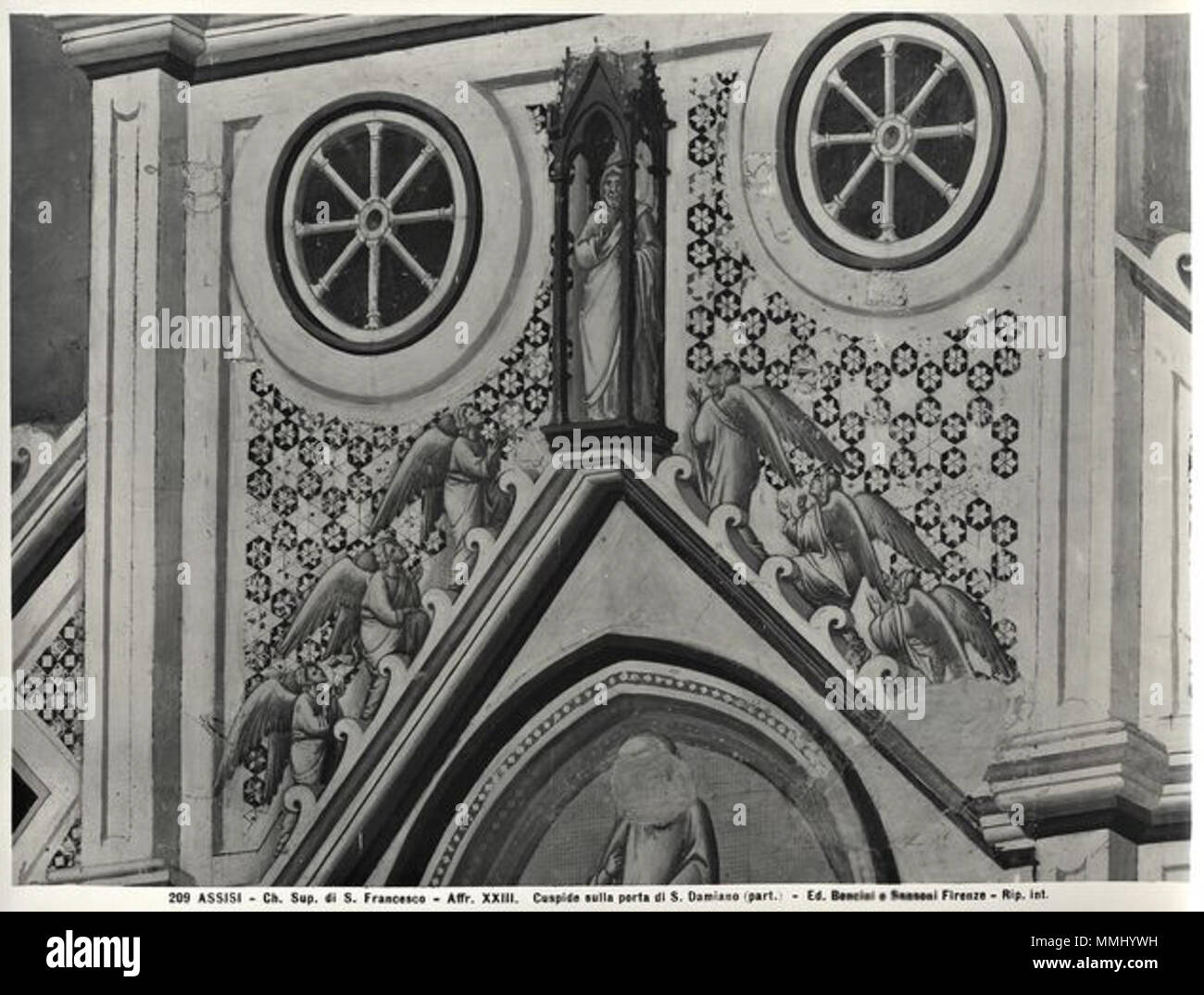 . "Giotto", Pianto di Santa Chiara e delle compagne. 1290 s. Siehe Dateiname oder Kategorie ...