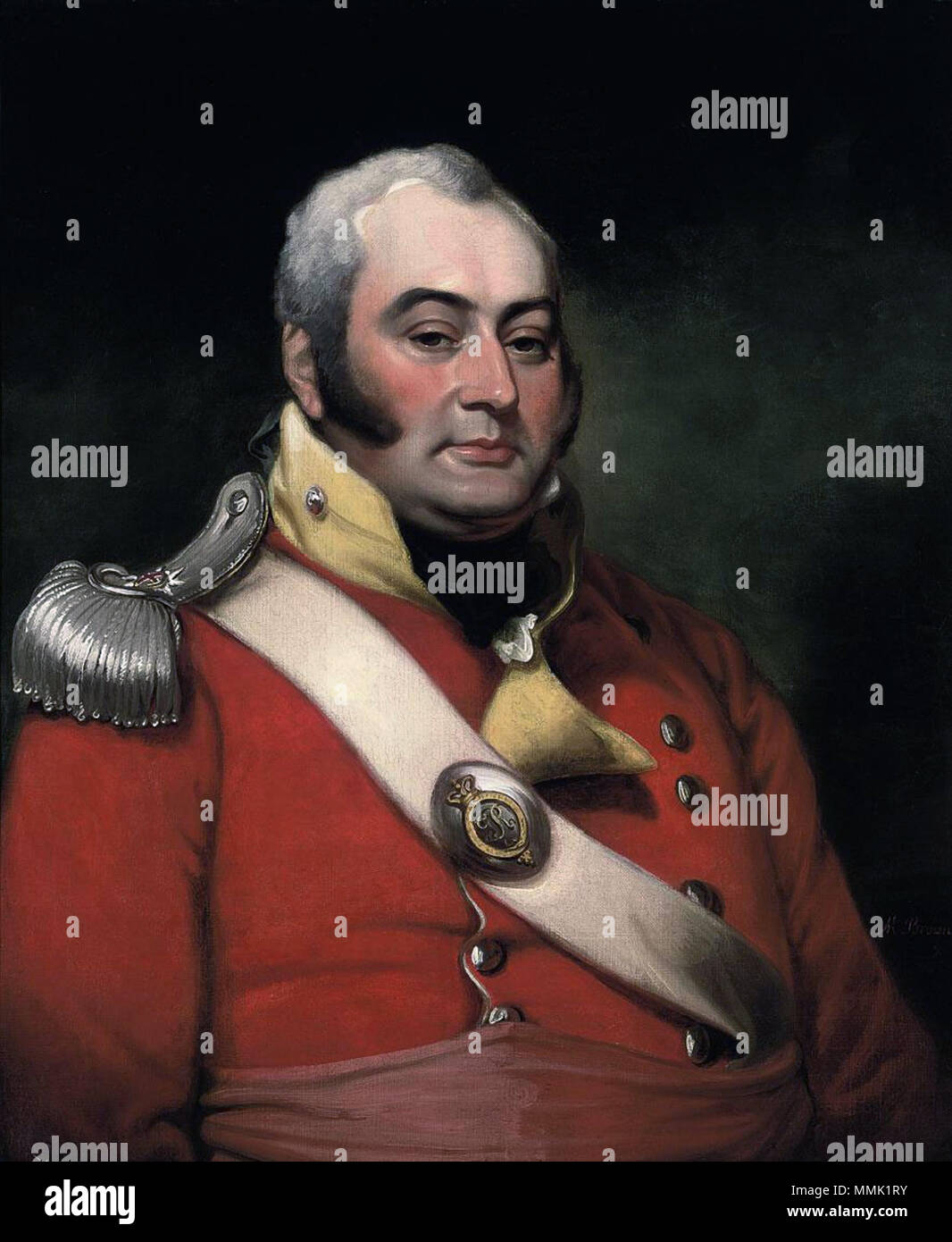 . Englisch: Porträt von George Fermor, 3rd Earl of Butterfische (1768 ...