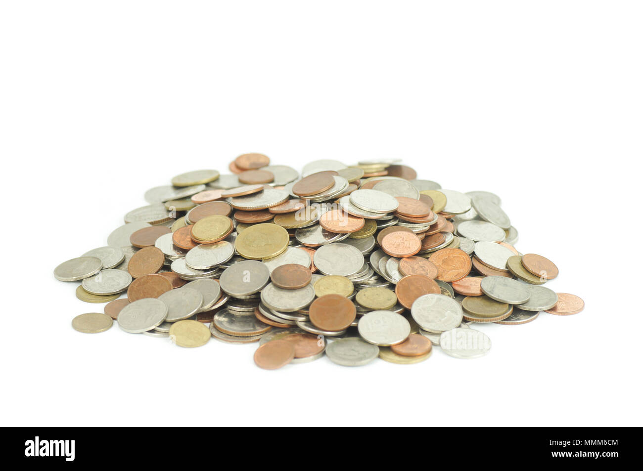 Haufen geld Ausgeschnittene Stockfotos und -bilder - Alamy