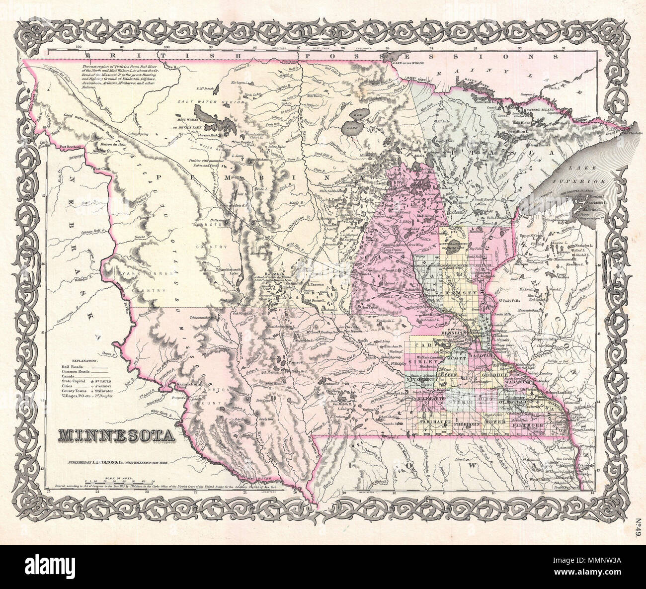 . Englisch: Eine schöne 1855 Erste Ausgabe erste Zustand Beispiel ...