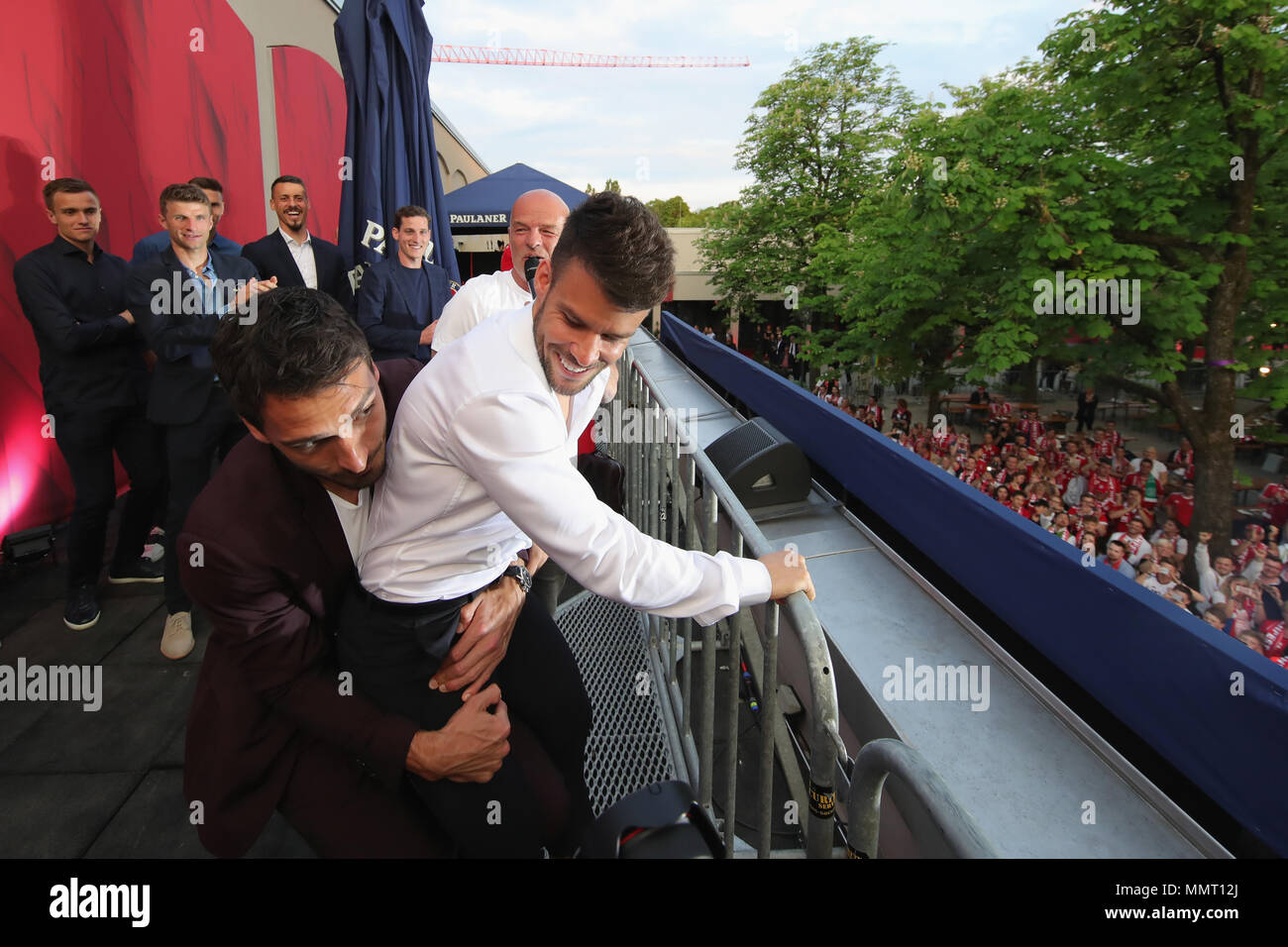 München, Deutschland. 12. Mai 2018. Mats HUMMELS (FC Bayern München ...