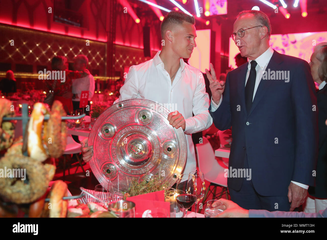 München, Deutschland. 12. Mai 2018. Karl Heinz Rummenigge ...
