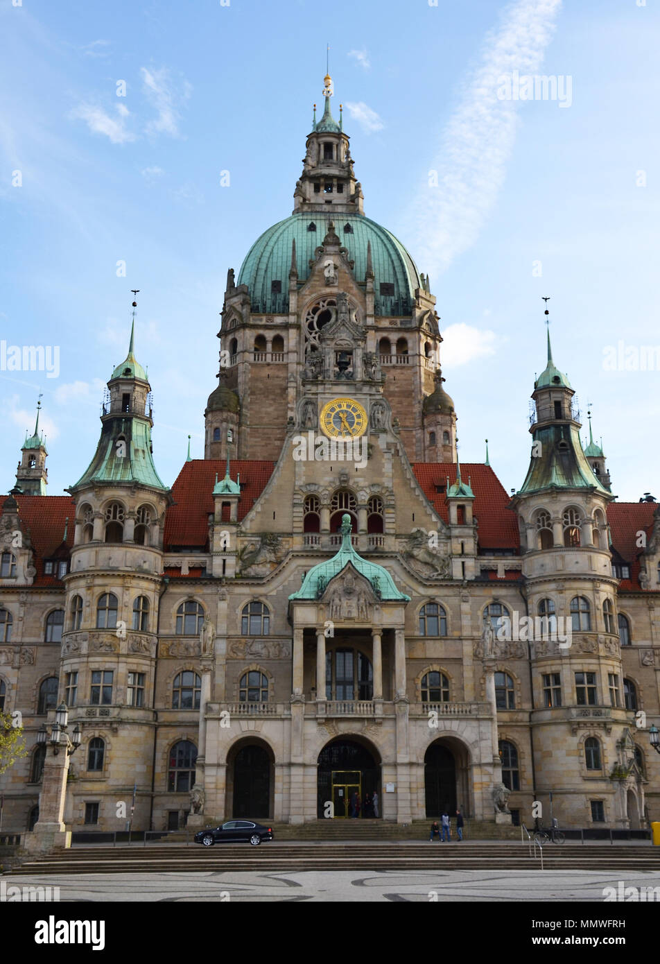 Neues Rathaus in Hannover, Deutschland Stockfotografie - Alamy