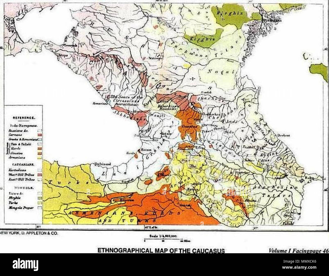 Caucasus map -Fotos und -Bildmaterial in hoher Auflösung – Alamy