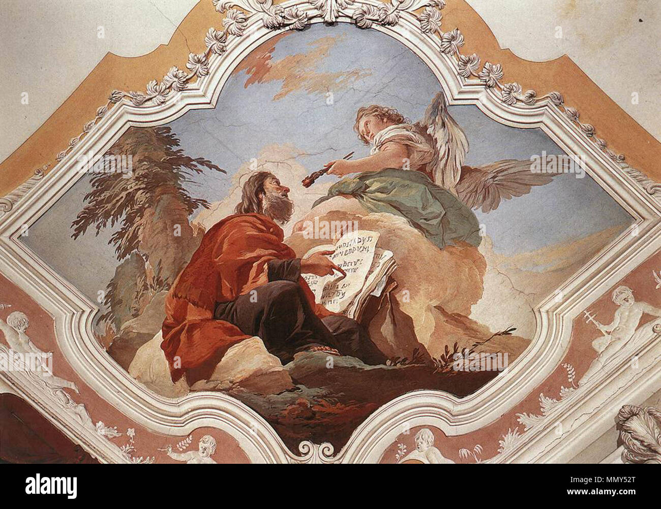 Der Prophet Jesaja. zwischen 1726 und 1729. Giovanni Battista Tiepolo ...