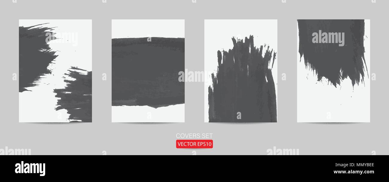 Deckt. Plakat template grunge Design. banner Vorlage für Förderung Hand ...