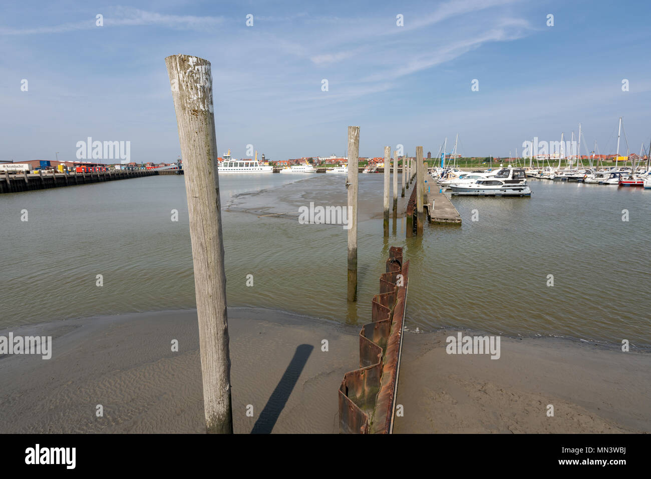 Insel Juist Deutschland. Insel Juist - Wattenmeer der Nordsee ...