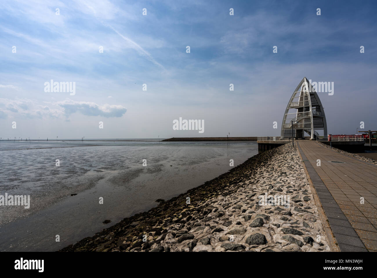 Insel Juist Deutschland. Insel Juist - Wattenmeer der Nordsee ...