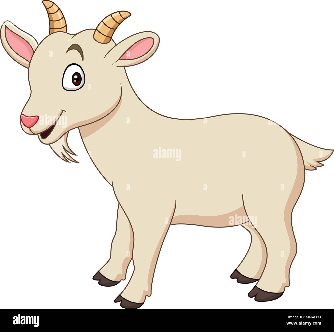 Funny goat cartoon Stock-Vektorgrafiken kaufen - Seite 2 - Alamy