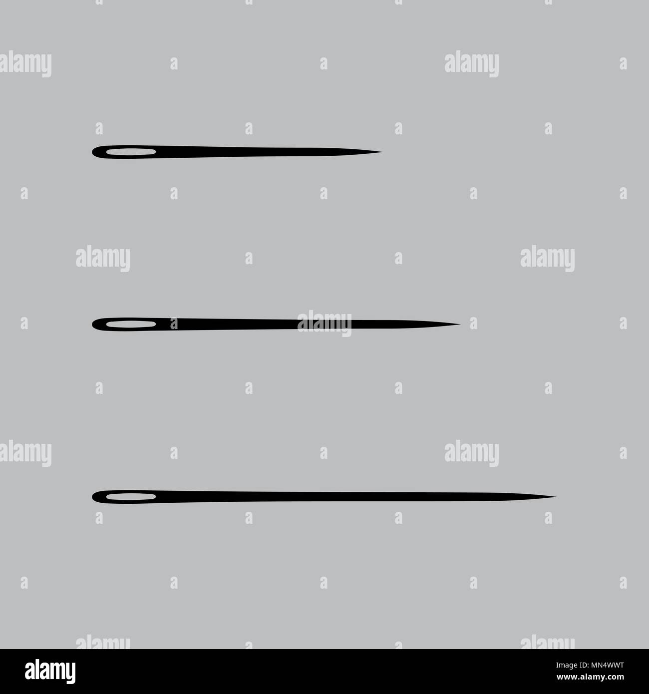 Faden und nadeln Stock-Vektorgrafiken kaufen - Alamy